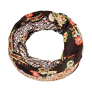 Qunson 2 Pack Women's Printed Baggy Slouchy Beanie Chemo Hat Cap