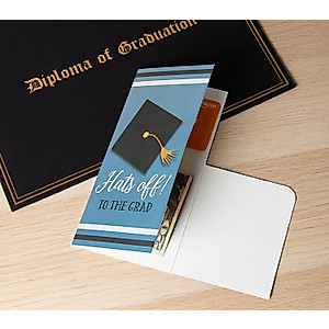 Best Paper Greetings 36 Pack Blank Graduation Thank You Cards with Envelopes, 6 Various Designs (4 x 7 In)