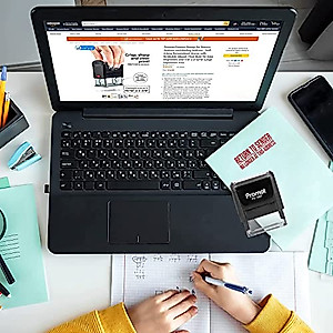 Promot Return to Sender NO Longer at This Address Self Inking Rubber Stamp