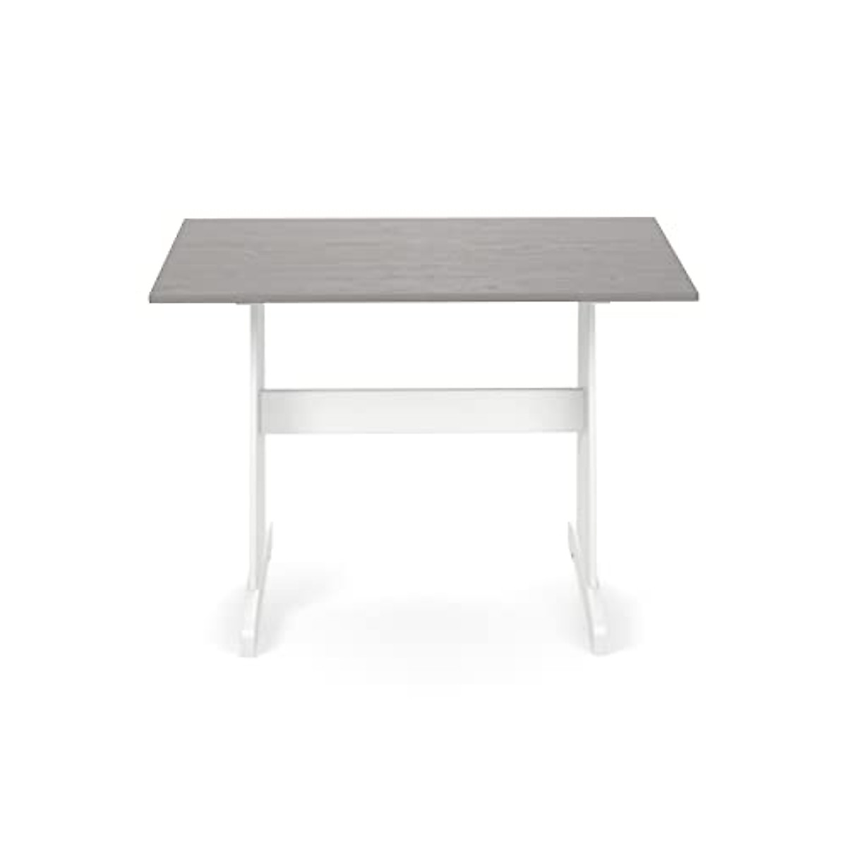 Linon Grey and White Breakfast Dining Set Ardmore Nook