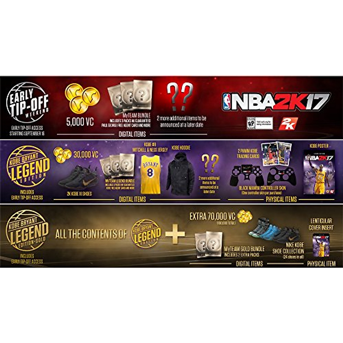NBA 2K17 - Legend Edition - Xbox One