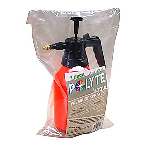 POLYTE One Hand Pressure Sprayer for Lawn, Garden, Pest Control, 50 oz / 1.5 Liter, 1 Pack