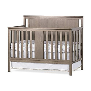 Child Craft Quincy 4-in-1 Convertible Crib, Dusty Heather Brown