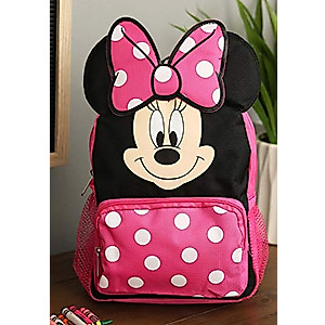 Minnie Mouse Big Face Little Girl 10" Backpack