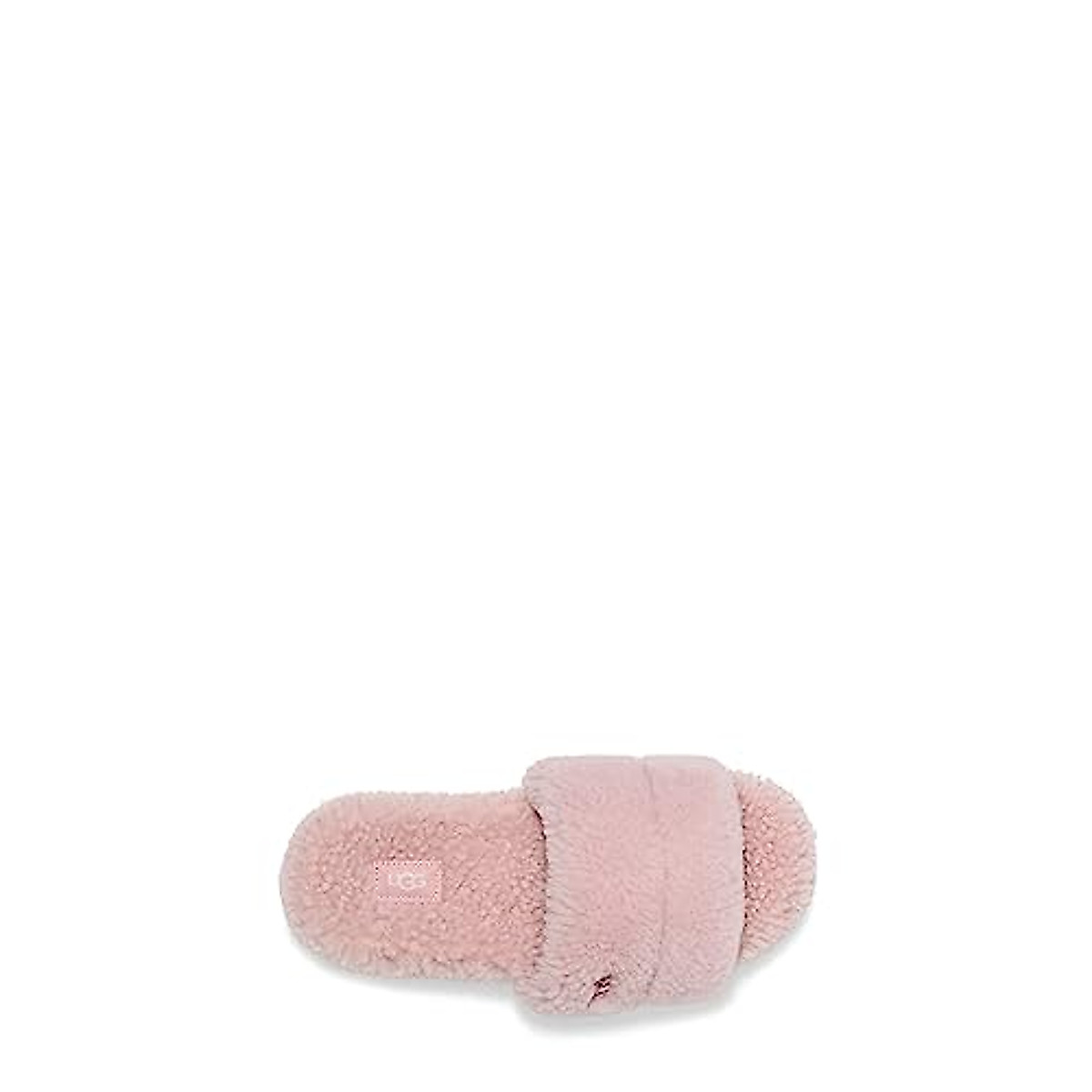 UGG Women's Cozetta Curly Slipper, Rose Grey, 8