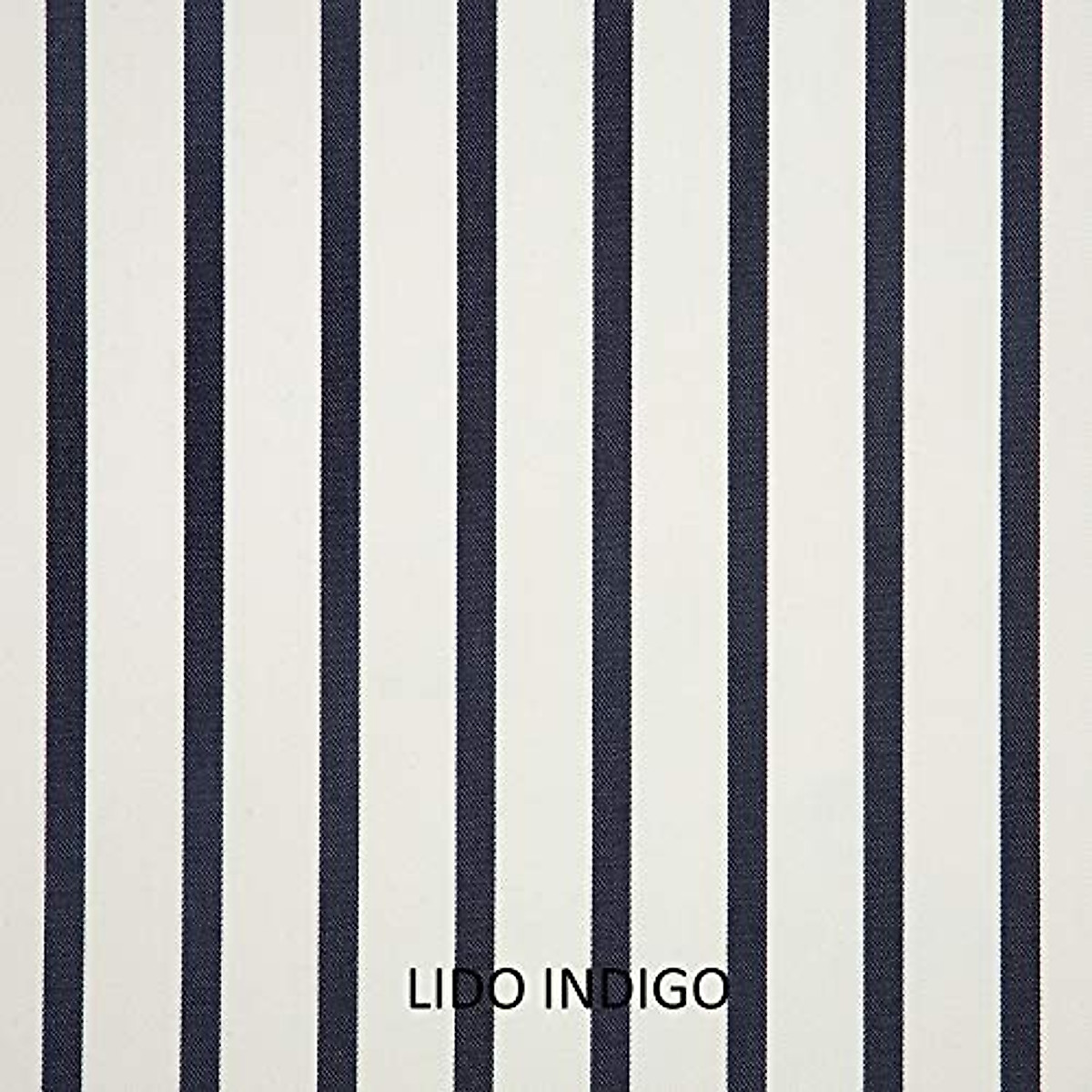 Mozaic Home AMZ129811SP Lumbar Pillow, 2 Count (Pack of 1), Navy with Blue Stripes