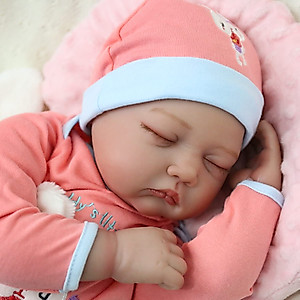 Kaydora Sleeping Reborn Baby Doll, 22 inch Lifelike Newborn Baby Girl