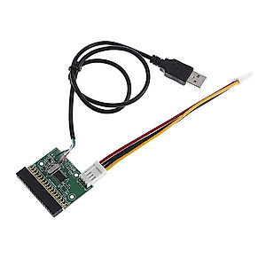 1.44MB 3.5" Floppy Drive Connector 34 PIN 34P to USB Cable Adapter PCB Board