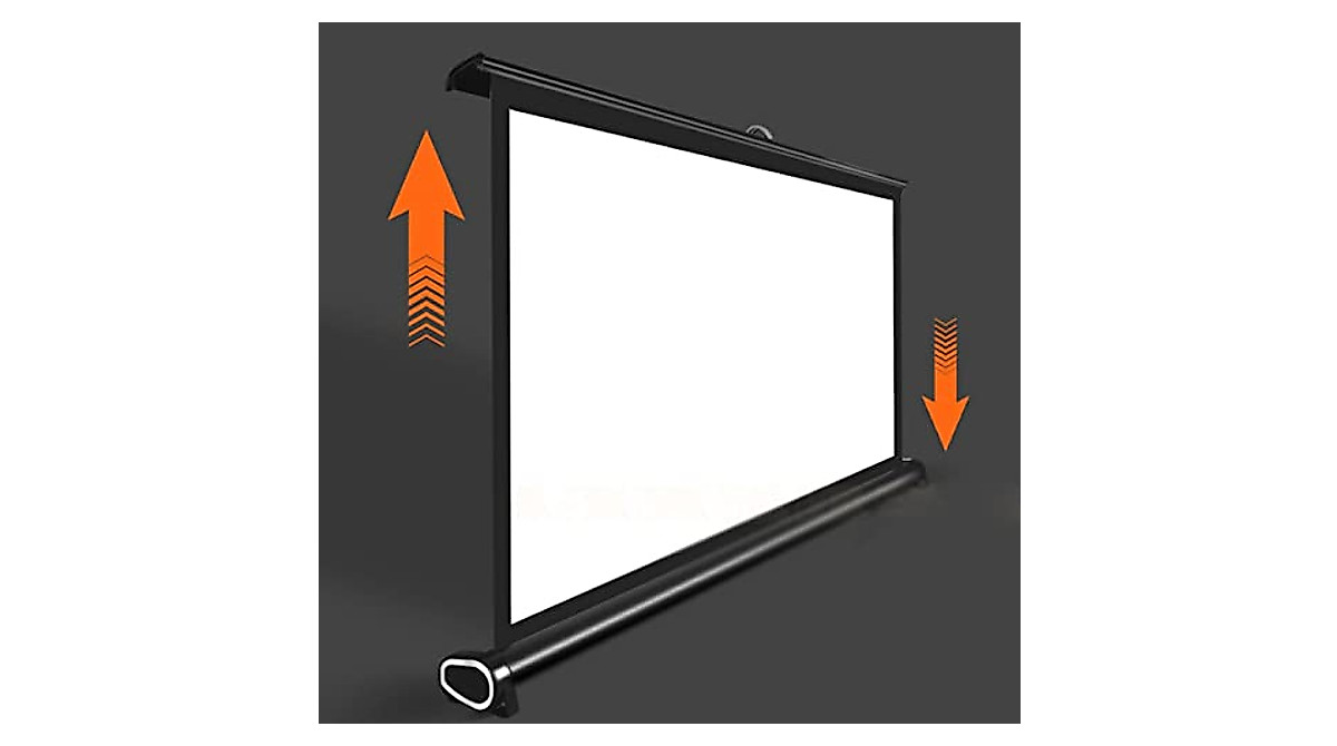 LISSY Portable Projector Screen 40 Inch - HD Travel & Home Cinema