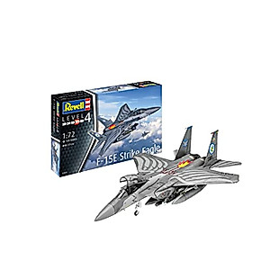Revell 03841 F-15 Eagle Model Kit 1:72 Scale, Unvarnished