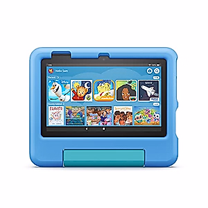 Amazon Kid-Proof Case for Fire 7 tablet (Only compatible with 12th generation tablet, 2022 release) - Blue