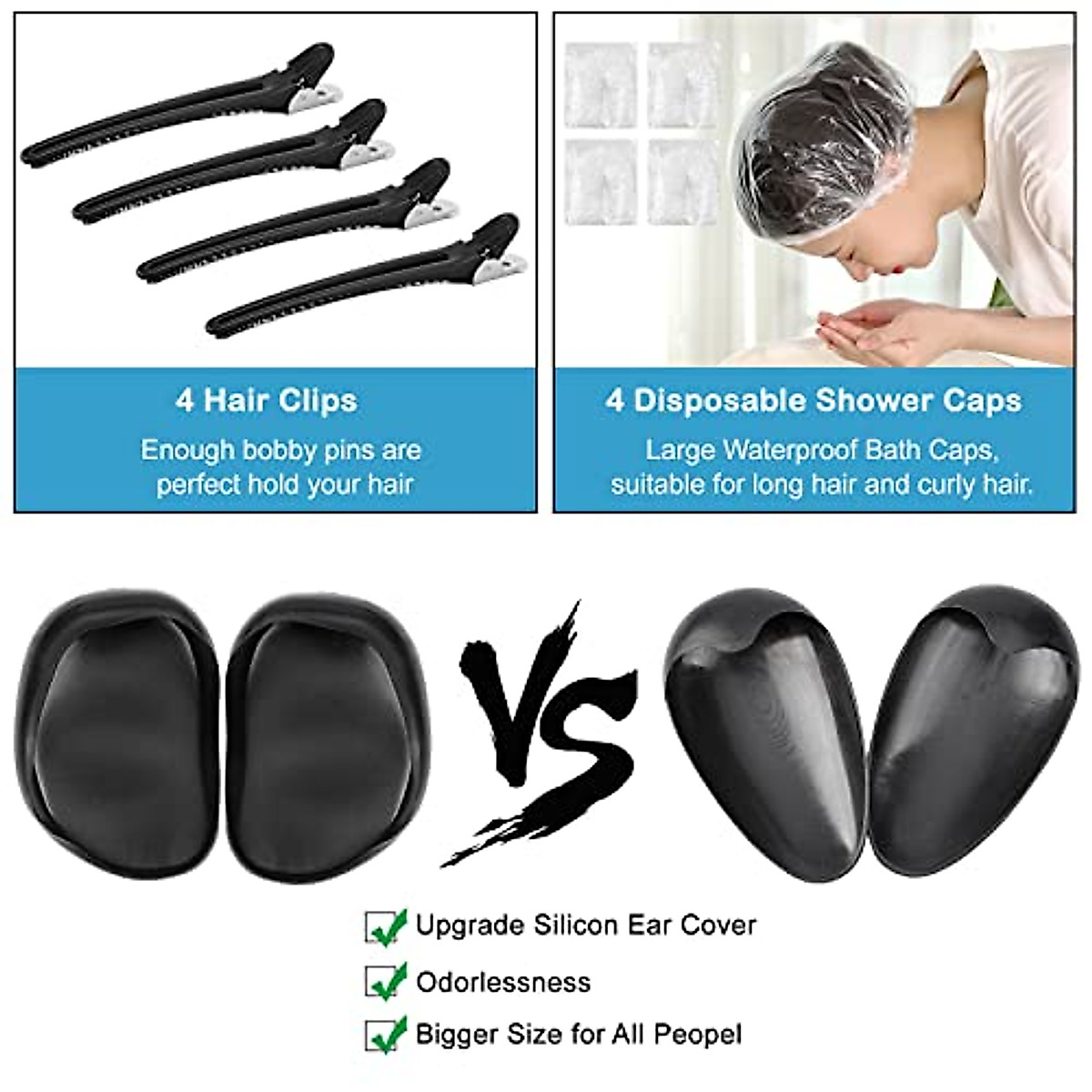 Xarchy Professional Salon Hair Dye Kit 19 Pieces Hair Coloring Kit, Hair Dye Brush Hair Tinting Bowl, Necessary Hair Coloring Tools for Salon Hairdressing & DIY at Home