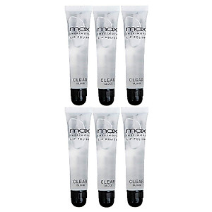 Max Makeup Cherimoya Clear Lip Polish bulk (ClearPeachStrawberry)