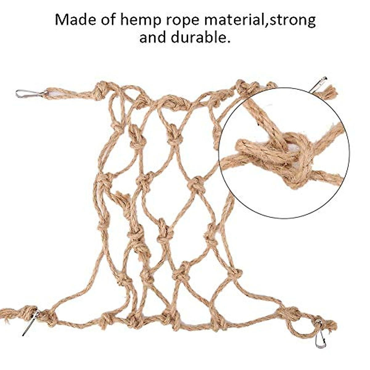 Toy for Budgie Bird Climbing, Playground Climbing Rope Frame Bird Playground Suspension Bridge Bird Cage Accessories Rocking Toy for Parrot Budgie Cockatiel Conure Lovebird