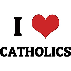 CafePress I Love Catholics Mug Ceramic Coffee Mug, Tea Cup 11 oz
