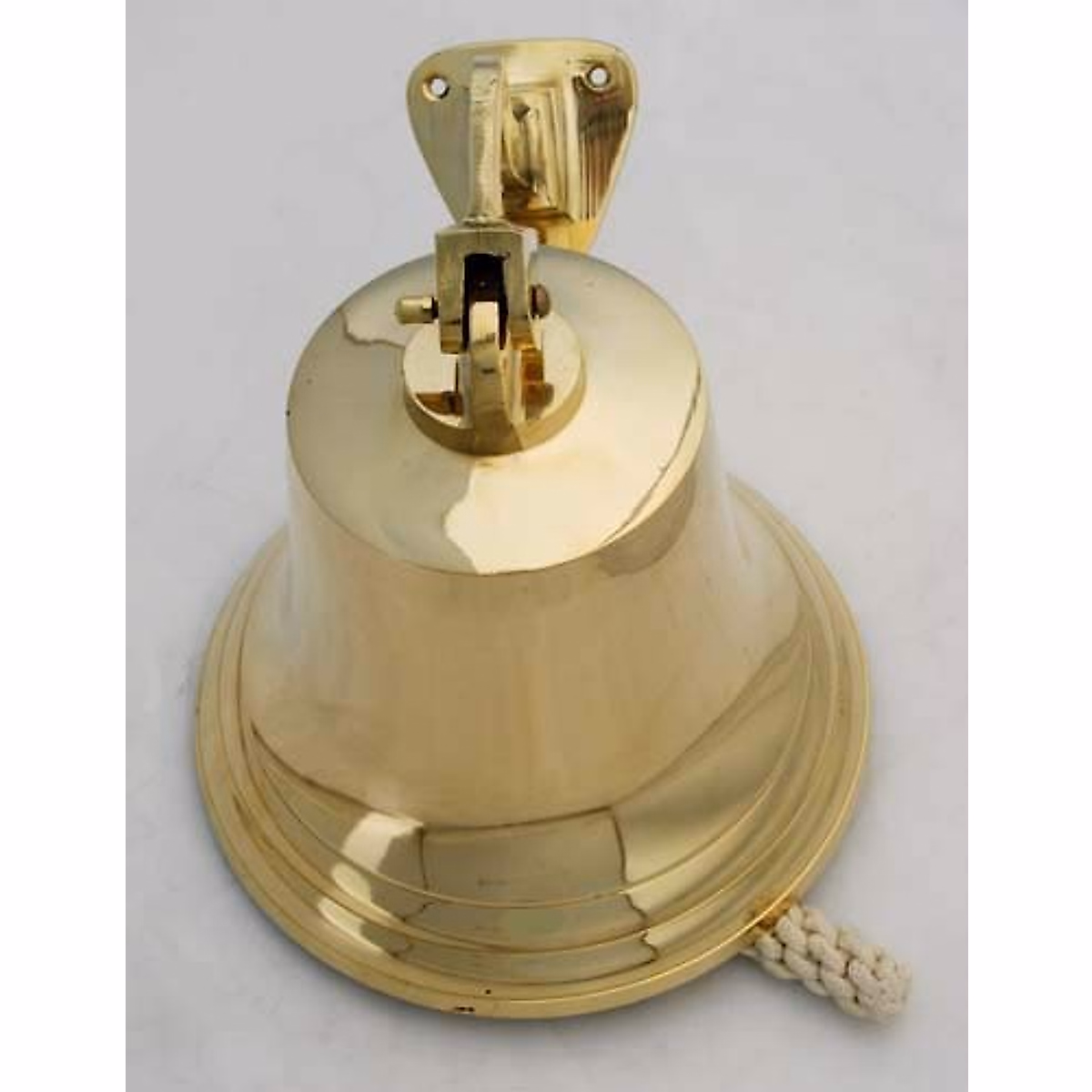 11" Brass Ship Bell Polished Nautical - Jumbo Bells