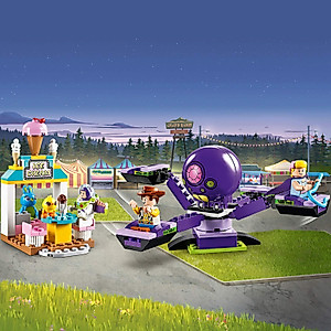 LEGO Juniors 10770 4+ Toy Story 4 Buzz and Woody’s Carnival Mania with Buzz Lightyear and Woody Minifigures, Multicolor
