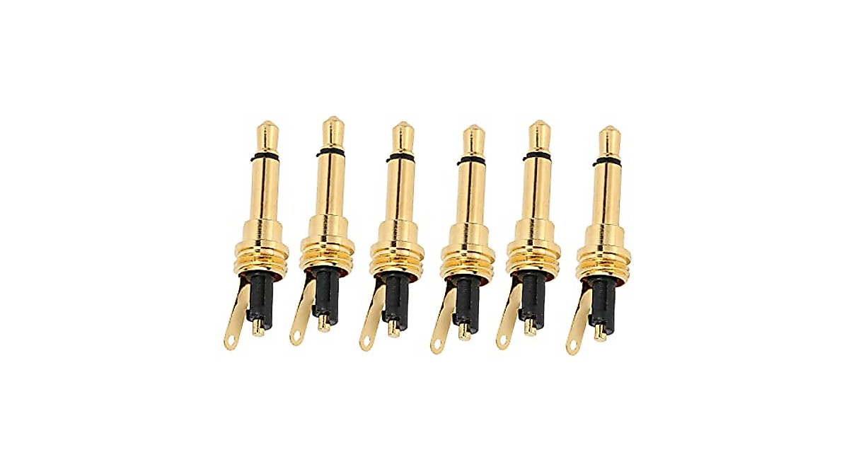 ASHATA 3.5mm Mono Headphone Jack – 100 Pack for Reliable Audio DIY