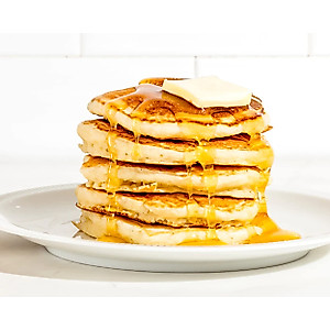 Birch Benders Organic Classic Pancake and Waffle Mix, 16 oz (Pack of 2) with By The Cup Swivel Spoons