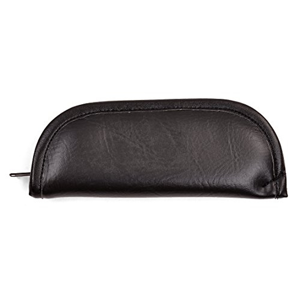 Black Vinyl Knife Carrying Case with Zipper - 9-1/2"x 2-3/4"