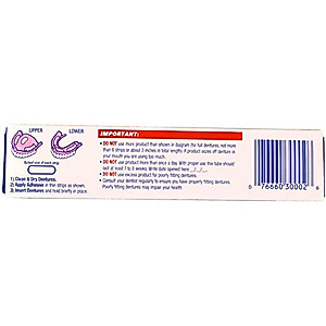 Fixodent Free Denture Adhesive Cream 2.40 oz (Pack of 4)