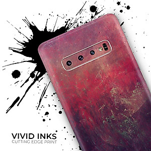 DesignSkinz Abstract Fire & Ice V11 Protective Vinyl Decal Wrap Skin Cover Compatible with The Samsung Galaxy S20 (Screen Trim & Back Glass Skin)