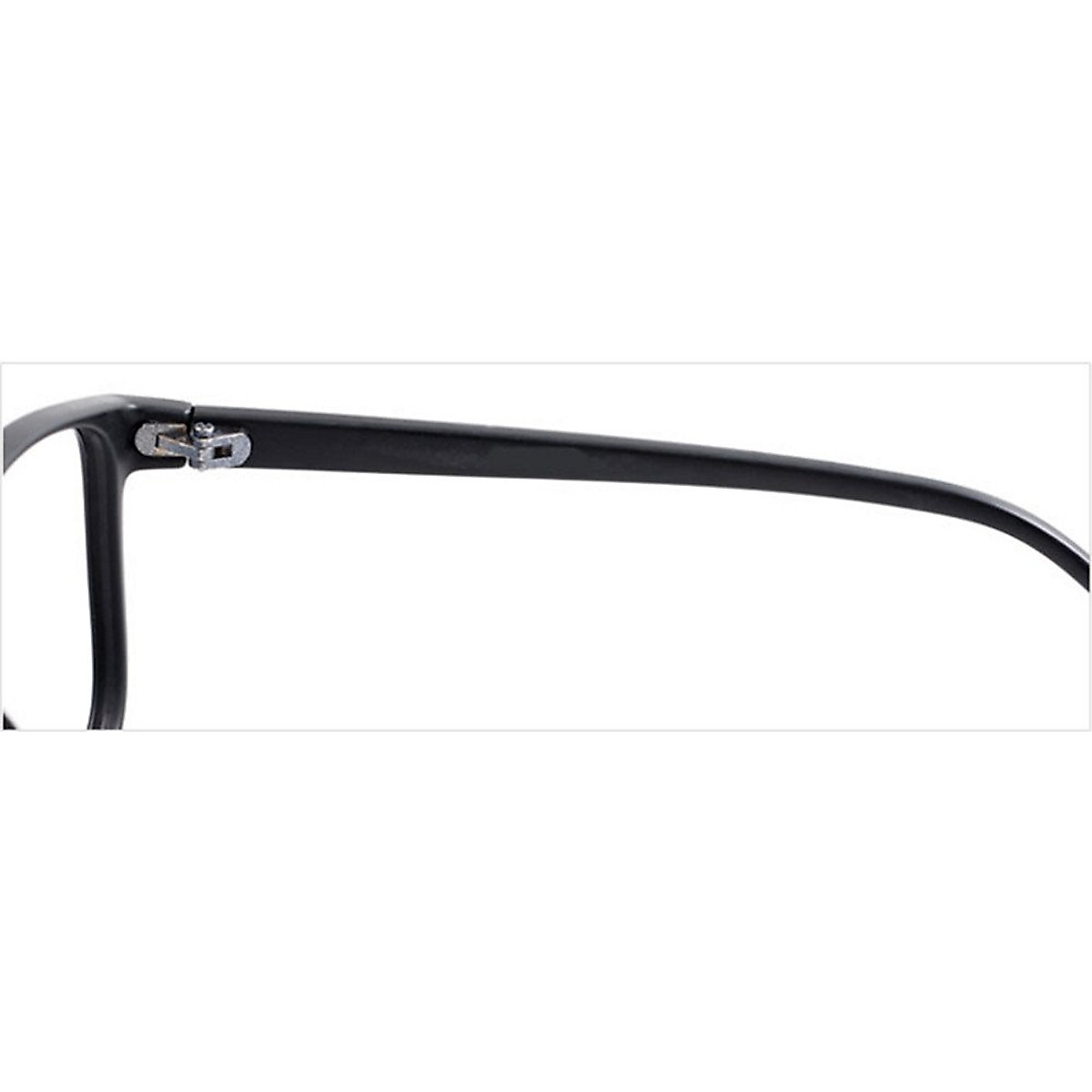 Shiratori New retro Blue Light Blocking Glasses Round Nerd Eyeglasses Frame Anti Blue Ray Computer Game Glasses (Bright black)