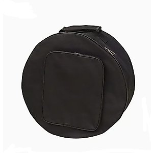 Tambourine Bag/Snare Drum Bag/Drum Bag with Shoulder Strap/Tambourine Storage Case/Percussion Instruments Accessories (black)