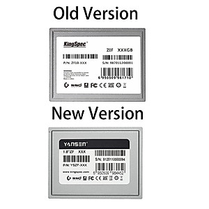 KingSpec Yansen 128GB 1.8" ZIF 40pin SSD Solid State Disk SM2236 Controller Compatible with Compact PC, Old Laptop and Media Player