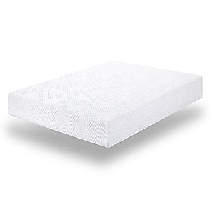 PrimaSleep King Mattress, 9 Inch Gel Memory Foam Mattress, Gel Infused for Comfort and Pressure Relief, CertiPUR-US Certified, Bed-in-a-Box, Medium Firm, King Size