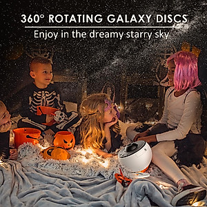 Star Projector,Planetarium Galaxy Projector for Bedroom Decor,Starry Sky Night Light with 4K Replaceable 12 Galaxy Discs,Timed Night Light Projector for Kids,Home Theater,Ceiling,Room Decoration