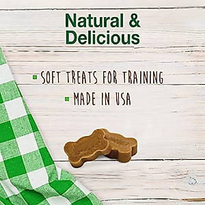 Nylabone Healthy Edibles Chewy Bites Dog Training Treats Peanut Butter 6 oz.