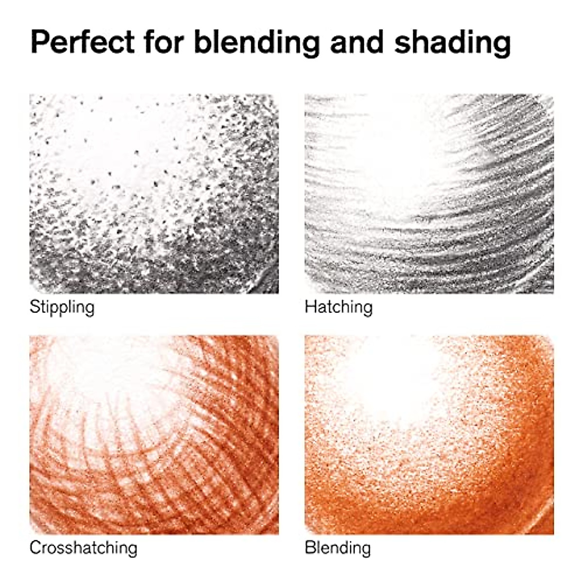 Winsor & Newton Studio Collection Artist Pencils, Sketching Pencils, Set of 6