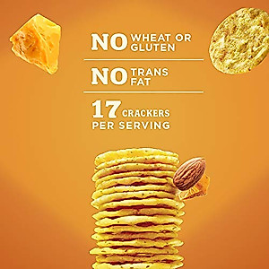 Blue Diamond Almond Nut Thins, Cheddar Cheese, 4.25 Oz