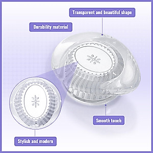 Liberflow Shower Knob Replacement for Sb-170, Shower Faucet Handle Compatible with Valley Single Handle Kitchen, Lavatory, Tub, Bathtub Faucets, Clear Acrylic Handle Replacement