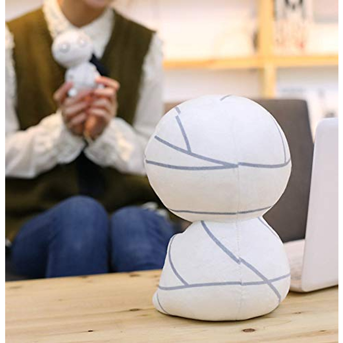 Adonis Pigou Anime Cosplay Plush Pillows Stuffed Cushions Cartoon Animation Pillow (MII-kun, 12.59")