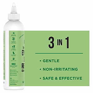 Natural Rapport Dog & Pet Tear Stain Remover - The Only Eye Tear Stain Remover Dogs Need - Dog and Cat Tears Stain Removing Treatment (8 fl oz.)