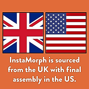 InstaMorph | Thermoplastic Beads, Meltable Polymorph Pellets | Lightweight Modeling Compound for DIY Crafts, Sculpting, Cosplay Accessories | Temporarily Repair | Six Ounce White