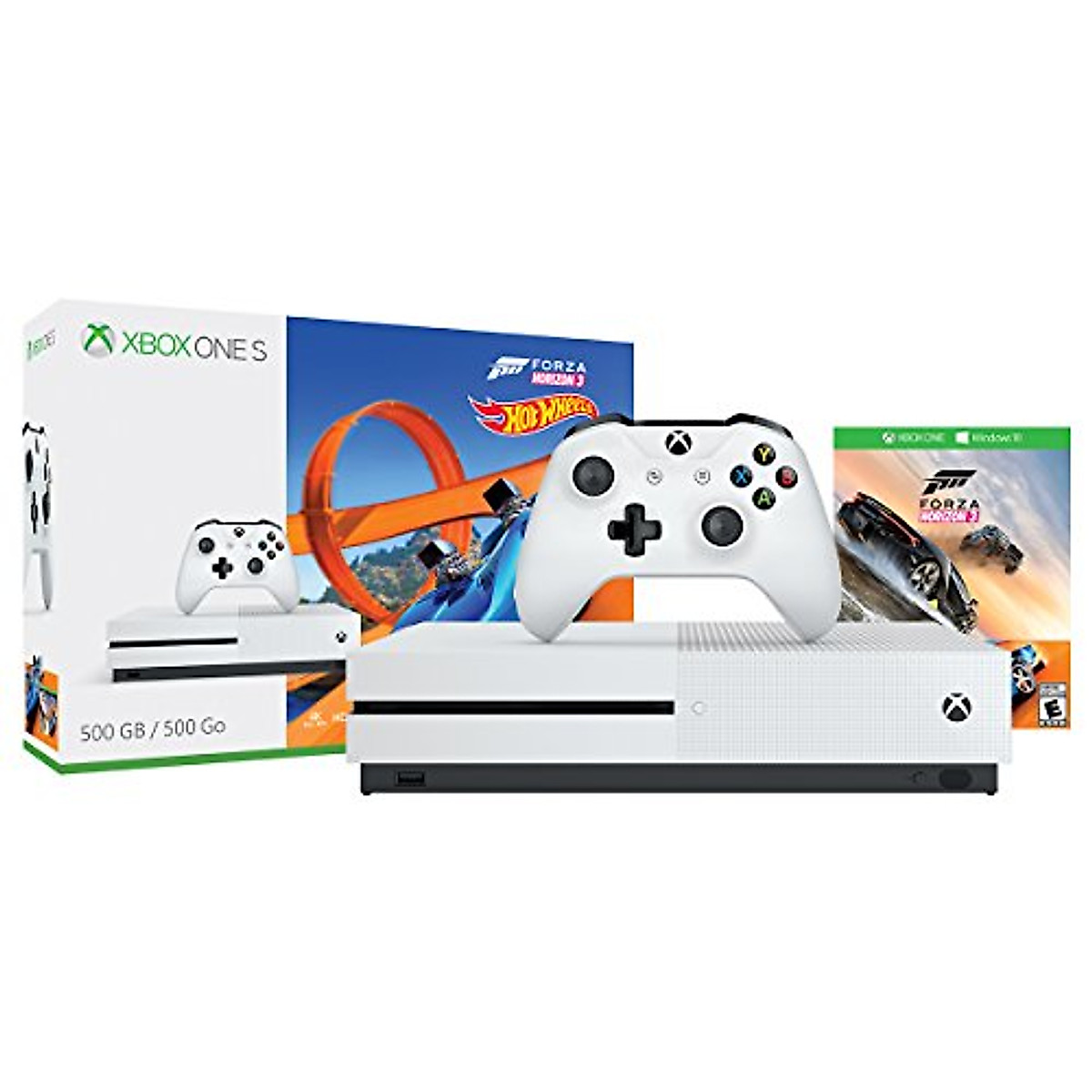 Xbox One S 500GB Console - Forza Horizon 3 Hot Wheels Bundle [Discontinued]