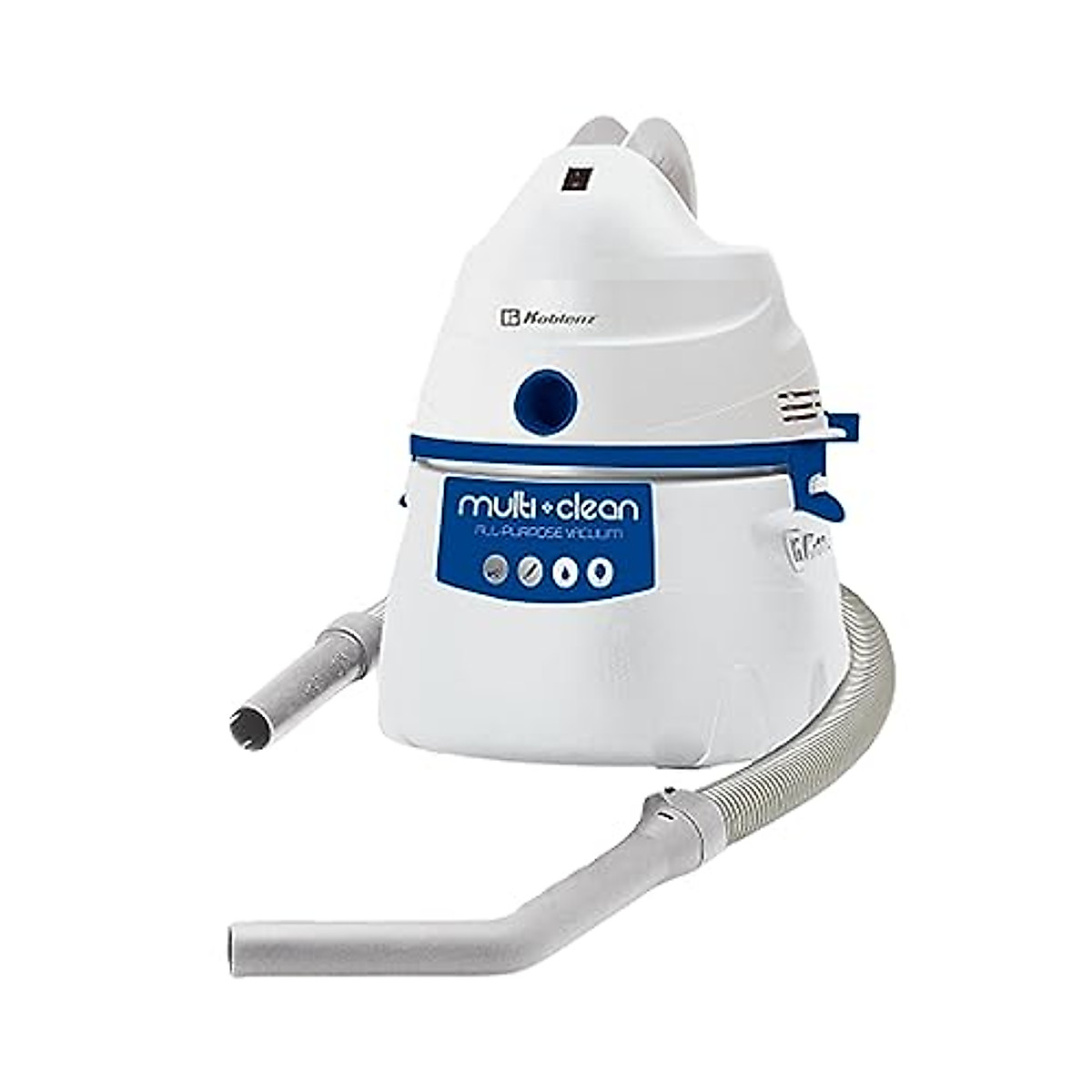Koblenz WD-380K2B Portable Wet-Dry Vacuum, 3 Gallon 2.0HP w/Adjustable Floor Tool, Designer Series, White-5 Year Warranty