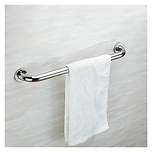 Grab Bars Bathroom Grab Bar Safety Shower Grab Bar Stainless Steel Chromed,Bathtub Shower,Bathroom, Kitchen, Stairs,Handrail Support - Handicap, Elderly, Injury,Senior Assist Bath Handle,SIL