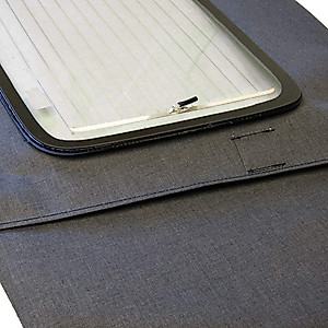 Compatible With Ford Mustang Convertible Soft Top with Heated Glass Window Two-Piece Factory Style Black Sailcloth 1994-2004