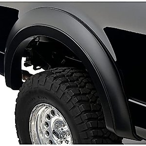 Bushwacker Extend-A-Fender Extended Front & Rear Fender Flares | 4-Piece Set, Black, Smooth Finish | 20915-02 | Fits 2004-2008 Ford F-150 Styleside