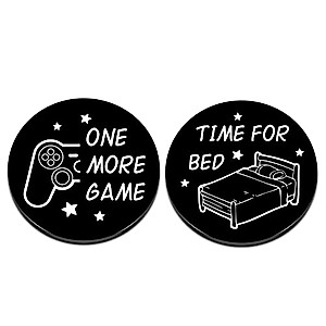 Funny Stocking Stuffers for Teens Boys Gamer Christmas Birthday Gifts Decision Coin for Kids Son Boyfriend Girlfriend Men Women Game Lover Fan Gaming Gift for Teenagers Brother Husband Double-sided