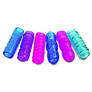 The Pencil Grip The Classics Extreme Pencil Grips, Ergonomic Writing Aid For Lefties And Righties, 1.3” Long, Assorted Colors, 12 Count - TPG-16512