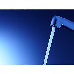 KOHLER K-6331-VS Evoke Single Control Pullout Kitchen Faucet, Vibrant Stainless