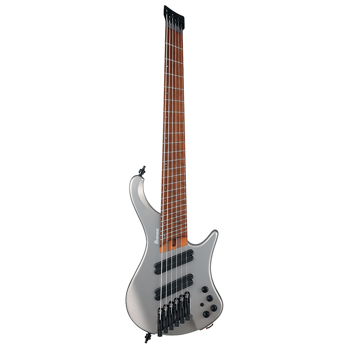 Ibanez Bass Workshop EHB1006MS 6-string Bass Guitar - Metallic Gray Matte