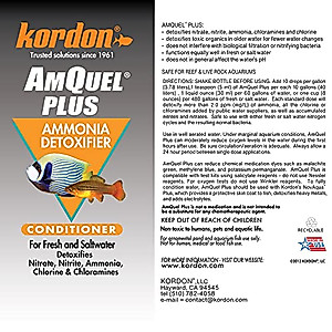 KORDON #33475 AmQuel Plus Water Treatment, 5-Gallon