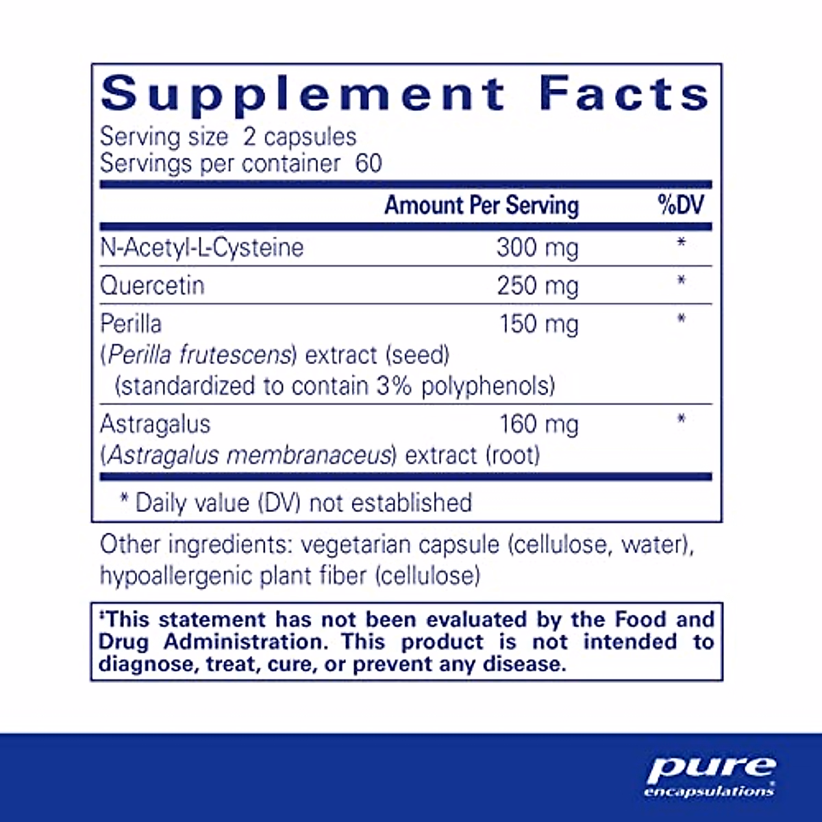 Pure Encapsulations Th2 Modulator | Helps to Modulate The Th2 Immune Response and Maintain Th1/Th2 Balance* | 120 Capsules