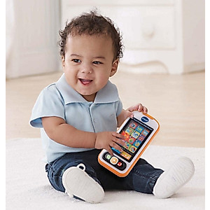 VTech Touch and Swipe Baby Phone, Orange